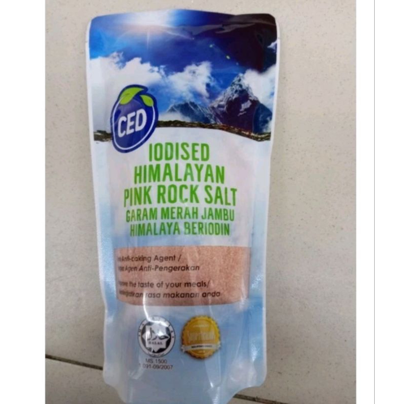 Himalayan Pink Rock Salt | Garam Merah Jambu 500g | Shopee Malaysia