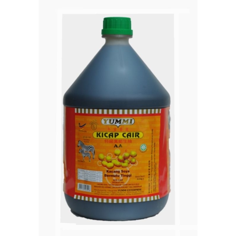 Yummi Kicap Pekat (3.2kg) / Kicap Cair Bermutu Tinggi (AA) (3.3kg ...
