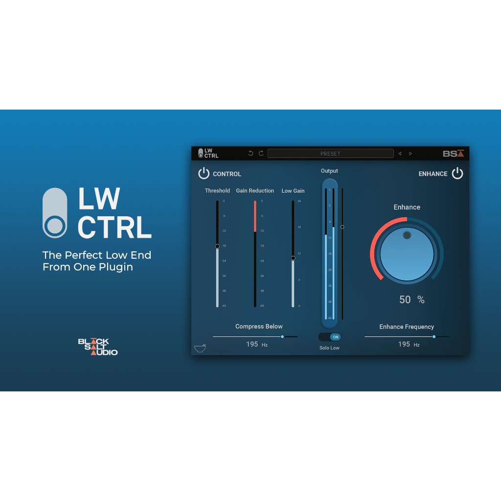 Low Control v1.2.1 VST3, AAX x64 | Black Salt Audio (Win) Low-End ...