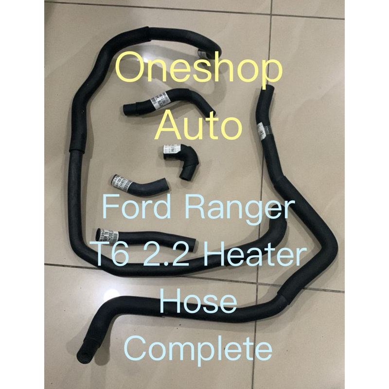 FORD RANGER T6 2.2cc By Pass Hose Complete 14Pcs HOSE COMPLETE HEATER HOSE COMPLETE 6pcs HOSE ...