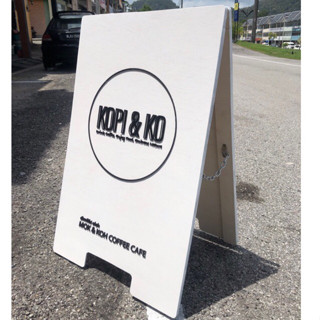 Custom Wood Triangle Sign Board Hotel Sign Board / Papan tanda / A ...