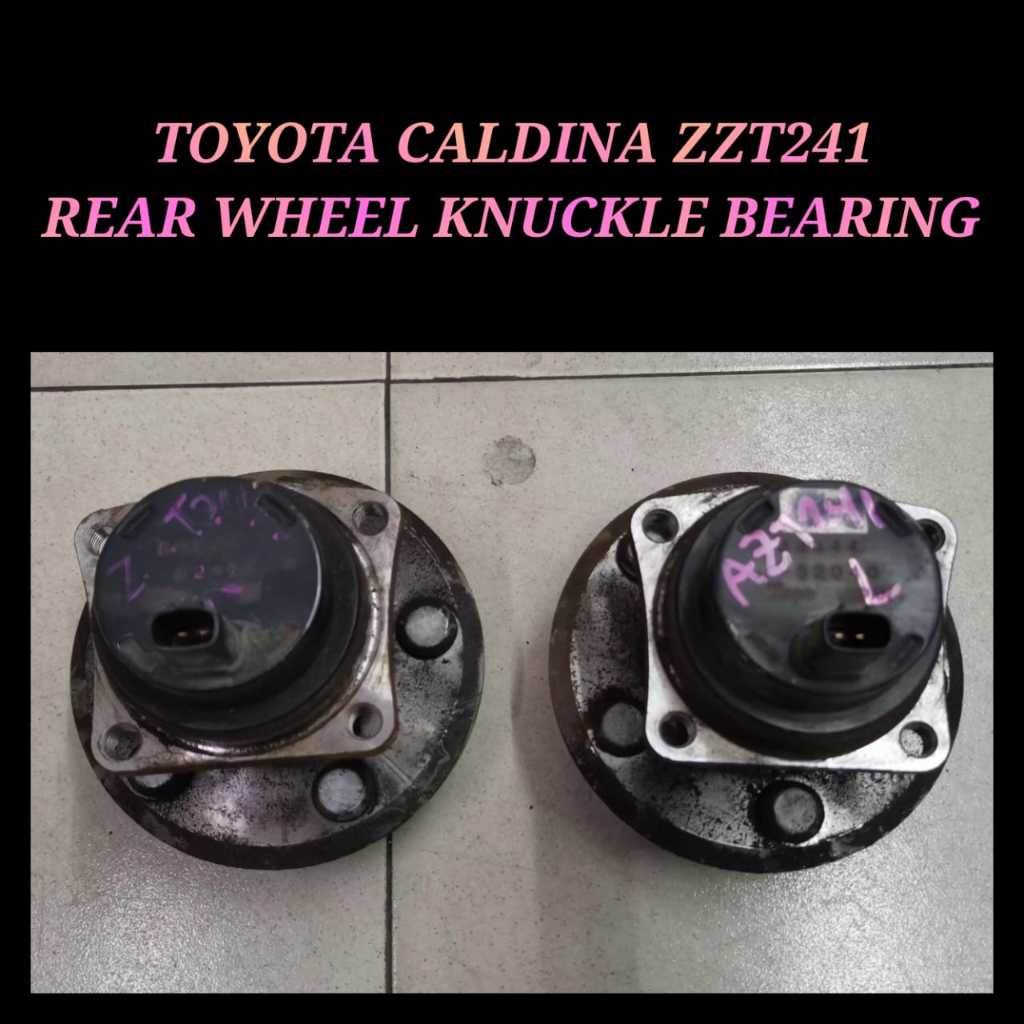 🇯🇵🇯🇵 Rear Wheel Hub Bearing Toyota Caldina ZZT241 AZT241 92-07 / Rear ...