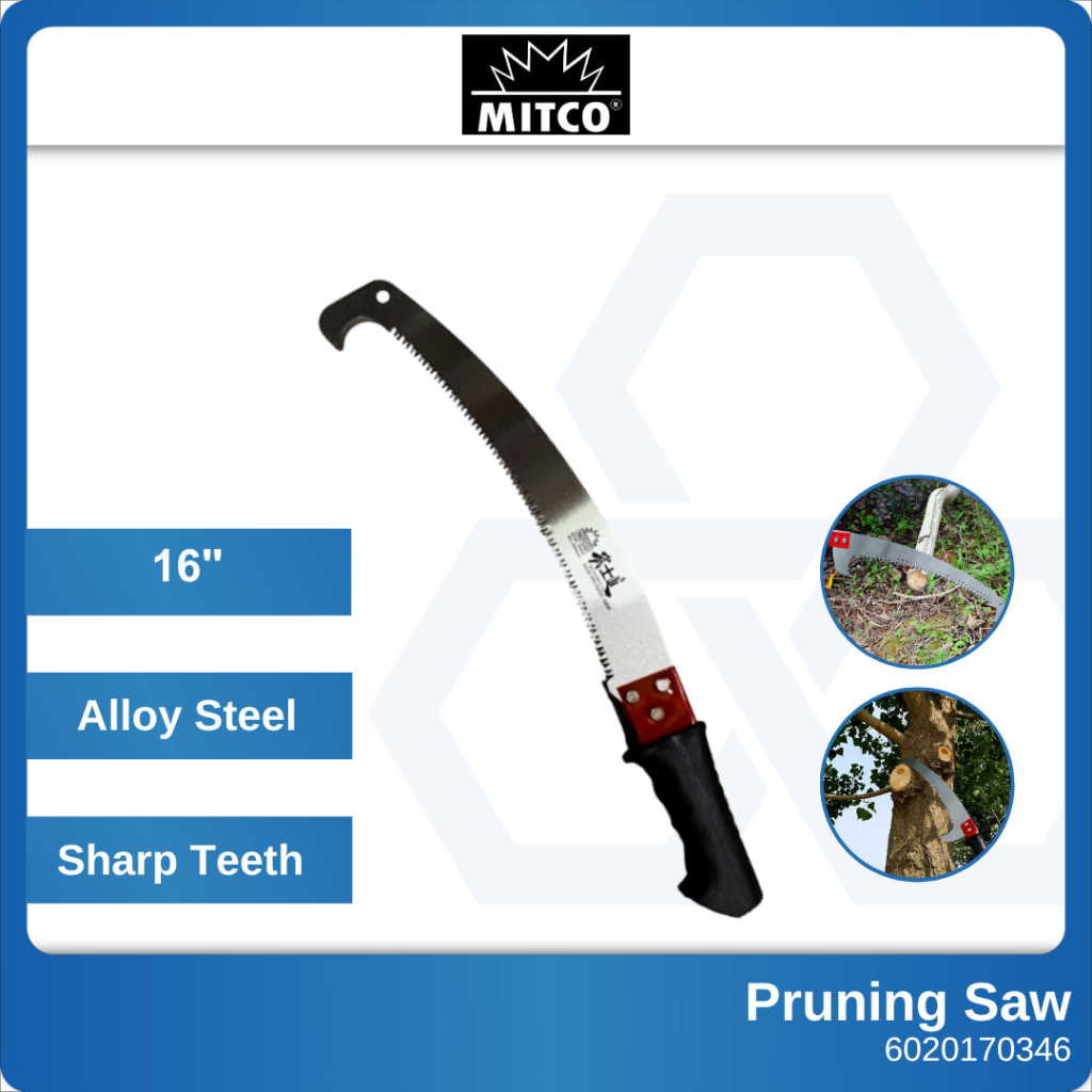 MITCO 16" HEAVY DUTY SAMURAI TREE PRUNER PRUNING SAW | Shopee Malaysia