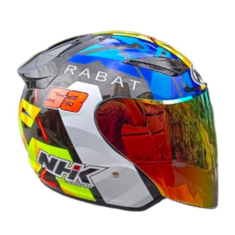 NHK R1 SE TITO RABAT DOUBLE VISOR | Shopee Malaysia
