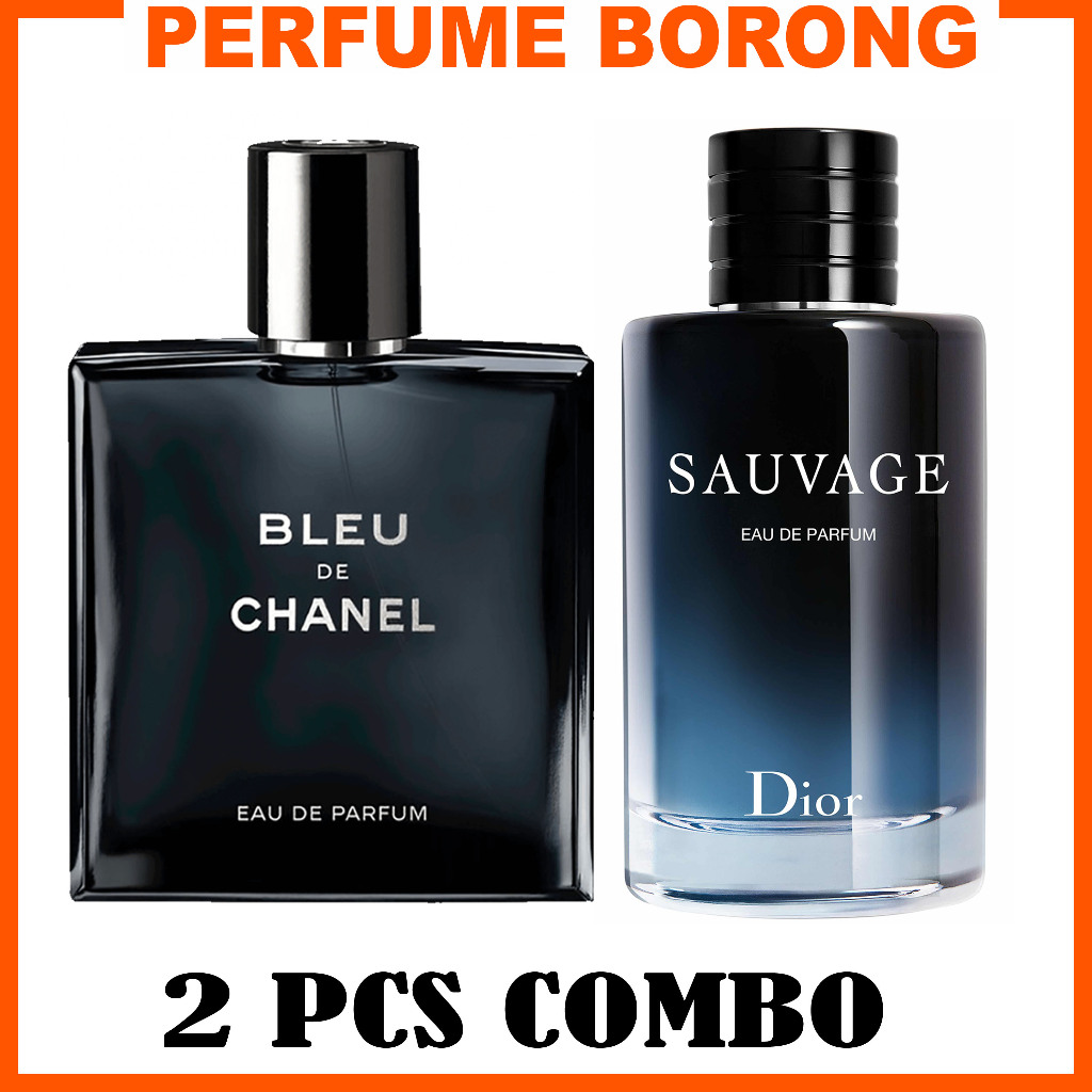 (Combo Offer) Bleu De Edp 100ml + Dior Suvege Edp 100ml | Shopee Malaysia