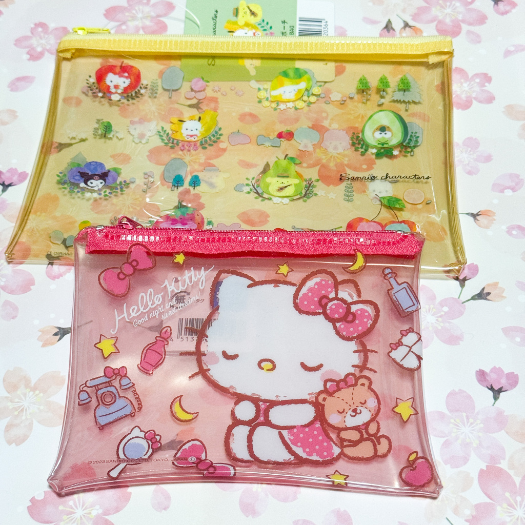 Sanrio Pouch Bag Hello Kitty Pouch Cute Character Zipper Bag Kawaii ...