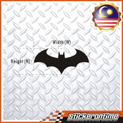 Sticker Bat super hero symbol | Shopee Malaysia