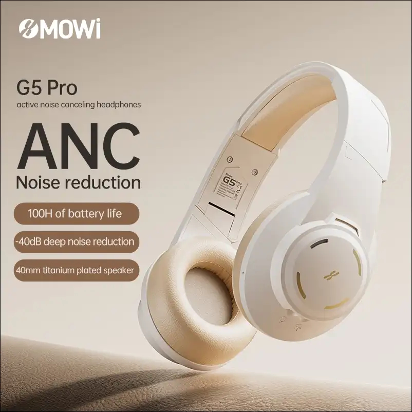 Plextone G5 Pro Foldable Gaming Wireless Headset with mic Noise ...