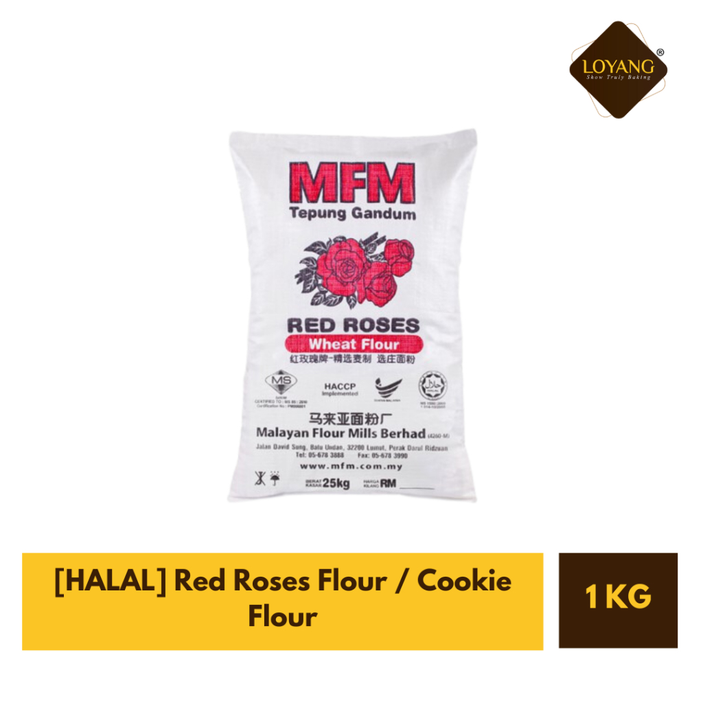 [REPACK] RED ROSES FLOUR / TEPUNG RED ROSE | Shopee Malaysia