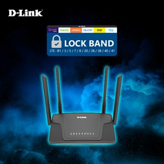 D-LINK N300 4G LTE Wireless Sim Card WiFi Router support all telco ...