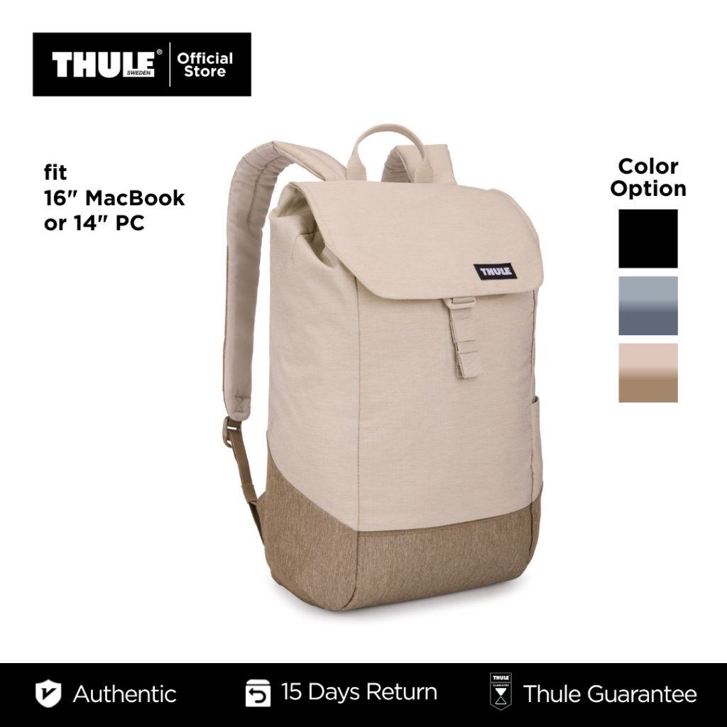 Thule Lithos Laptop Backpack 16L | Shopee Malaysia