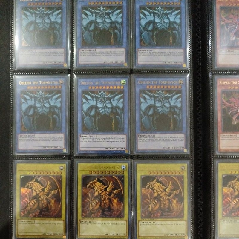 yugioh 3 gods card UR set lc01-en001 / lc01-en002 / lc01-en003 ...