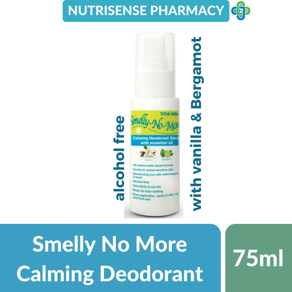 Total Image Smelly No More Calming Deodorant Spray 75ml | Shopee Malaysia