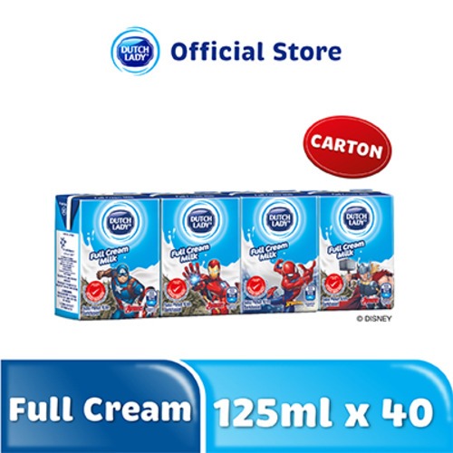[Exp 31 Oct 2026 & / Later] DUTCH LADY MILKY MARVEL FULL CREAM (125ml x ...