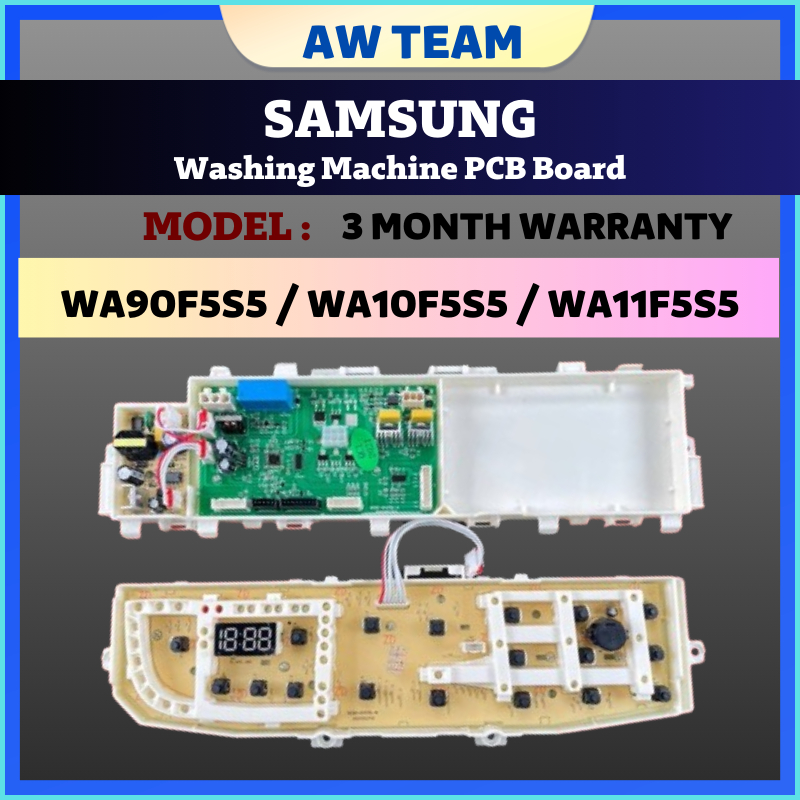 WA90F5S5 / WA10F5S5 / WA11F5S5 SAMSUNG Washing Machine PCB Control ...
