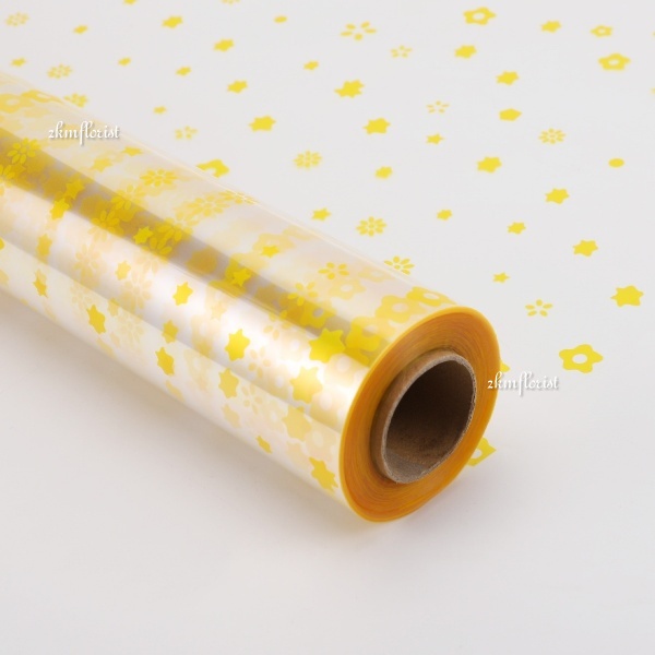 (50METER) HAMPER Wrapping Waterproof Flower Paper Gift Wrapper Birthday ...