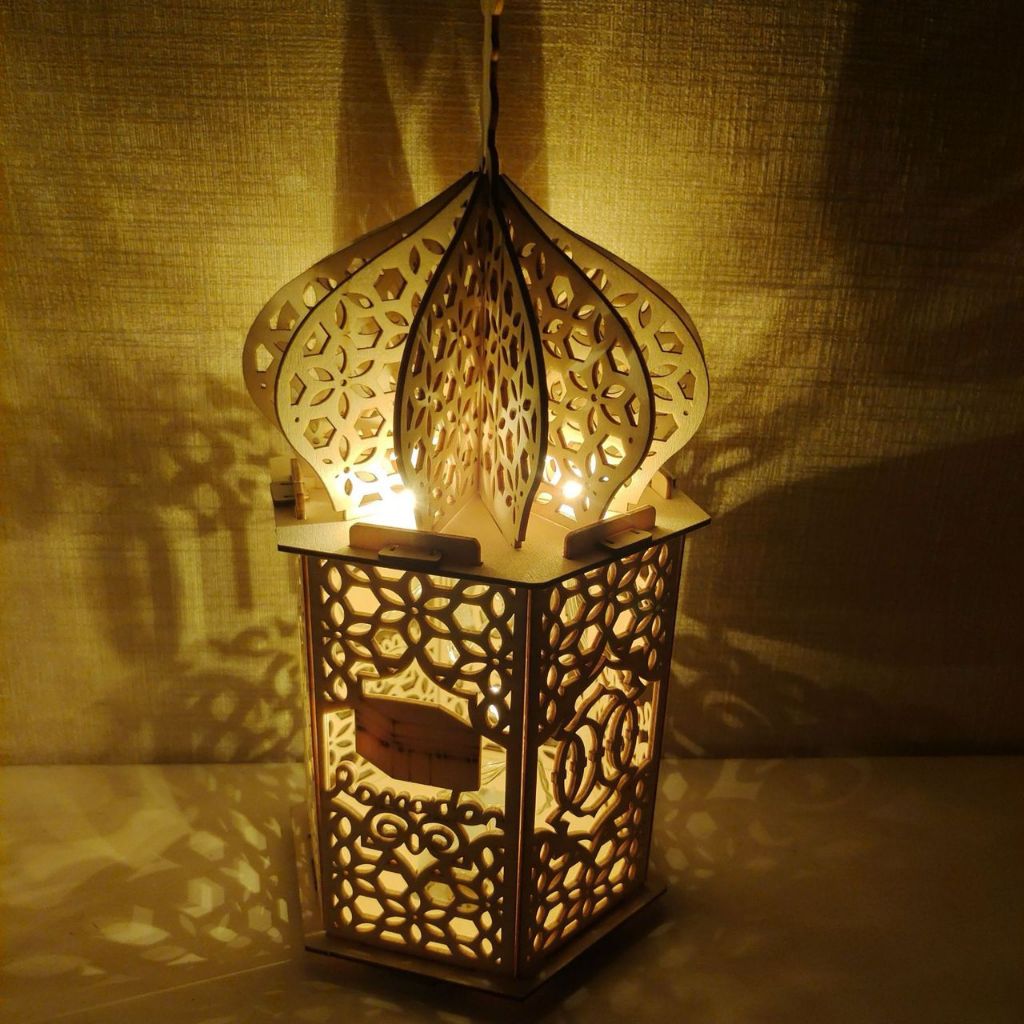 DIY Eid Lanterns (Hari Raya Aidilfitri wooden craft kit) | Shopee Malaysia
