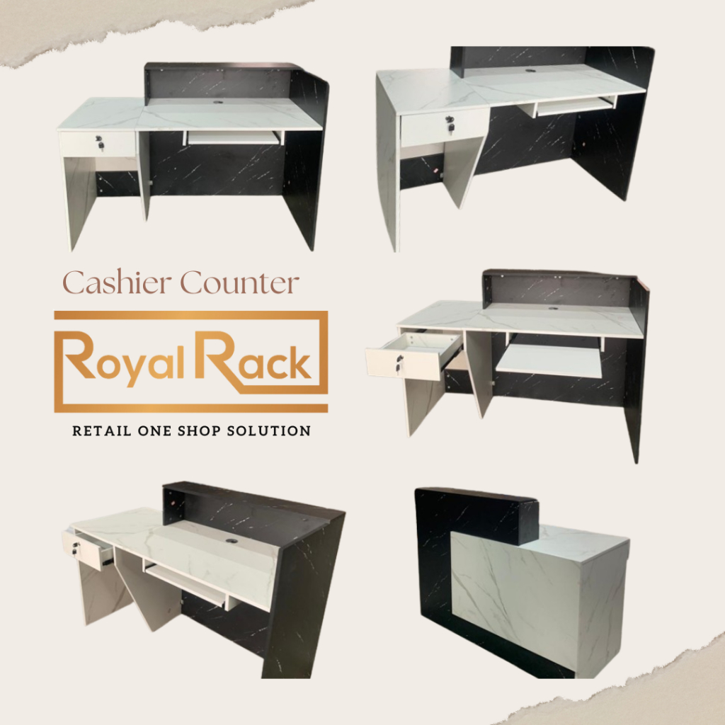 RoyalRack Receiption Counter Cashier Table Commercial Office Computer ...
