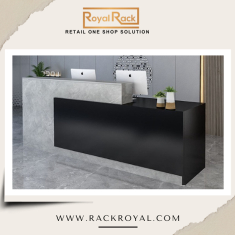 RoyalRack Receiption Counter Cashier Table Commercial Office Computer ...