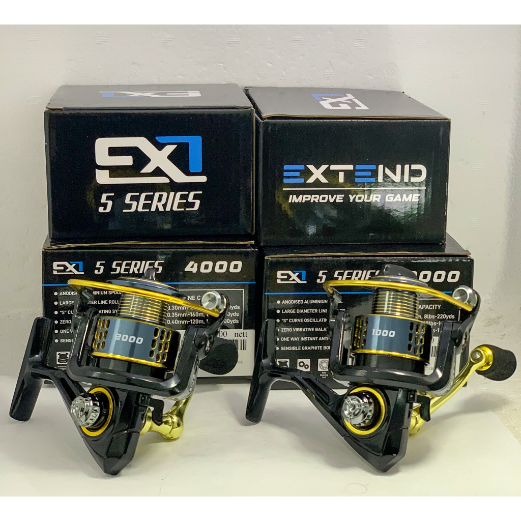 EXTEND 5 SERIES SPINNING REELS | Shopee Malaysia
