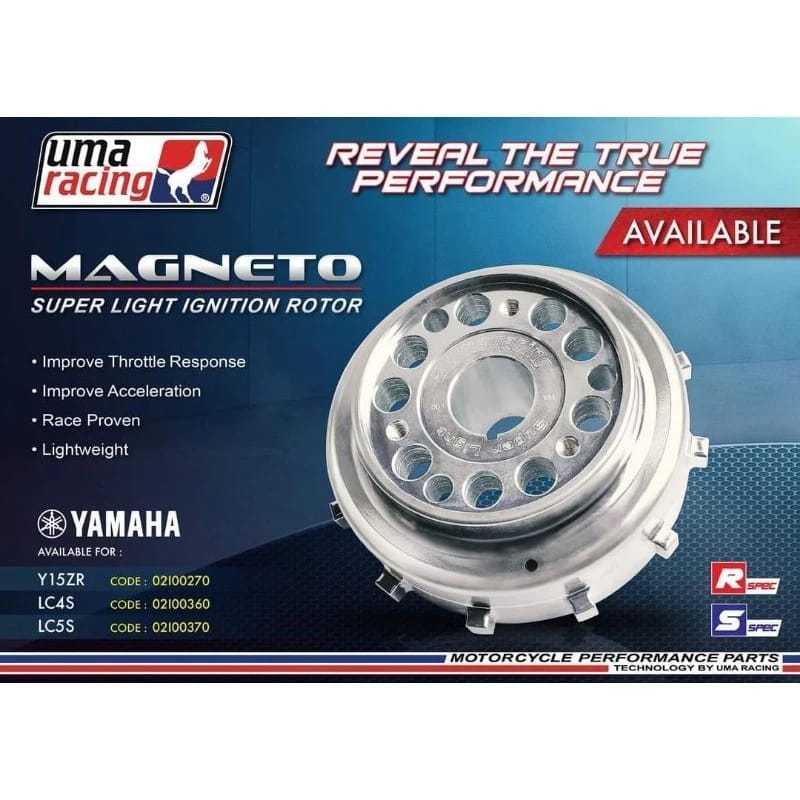 UMA RACING MAGNETO SUPER LIGHT IGNITION ROTOR Y15ZR LC4S LC5S | Shopee ...