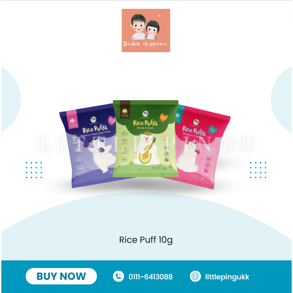 Double Happiness Rice Puffs 10g | Shopee Malaysia