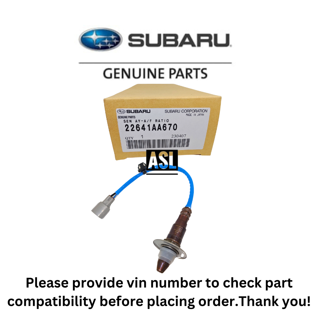 Genuine Subaru Forester SJ5 Air Fuel Ratio Sensor Bank 1 22641AA670 ...