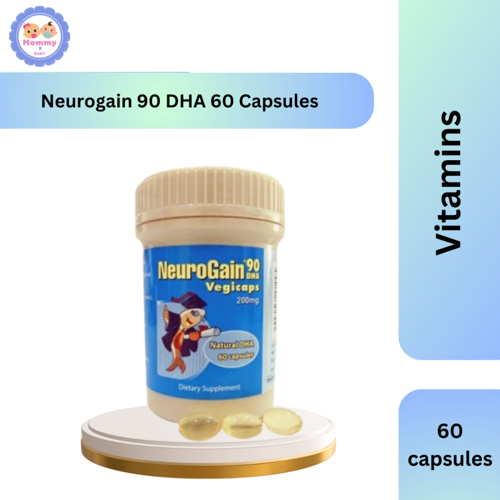 Neurogain 90 DHA Vegicaps 60 capsules | Shopee Malaysia