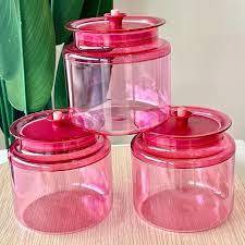 3 Warna : Tupperware Gourmet counterpart 1.2L/ 900ml (Airtight Canister ...