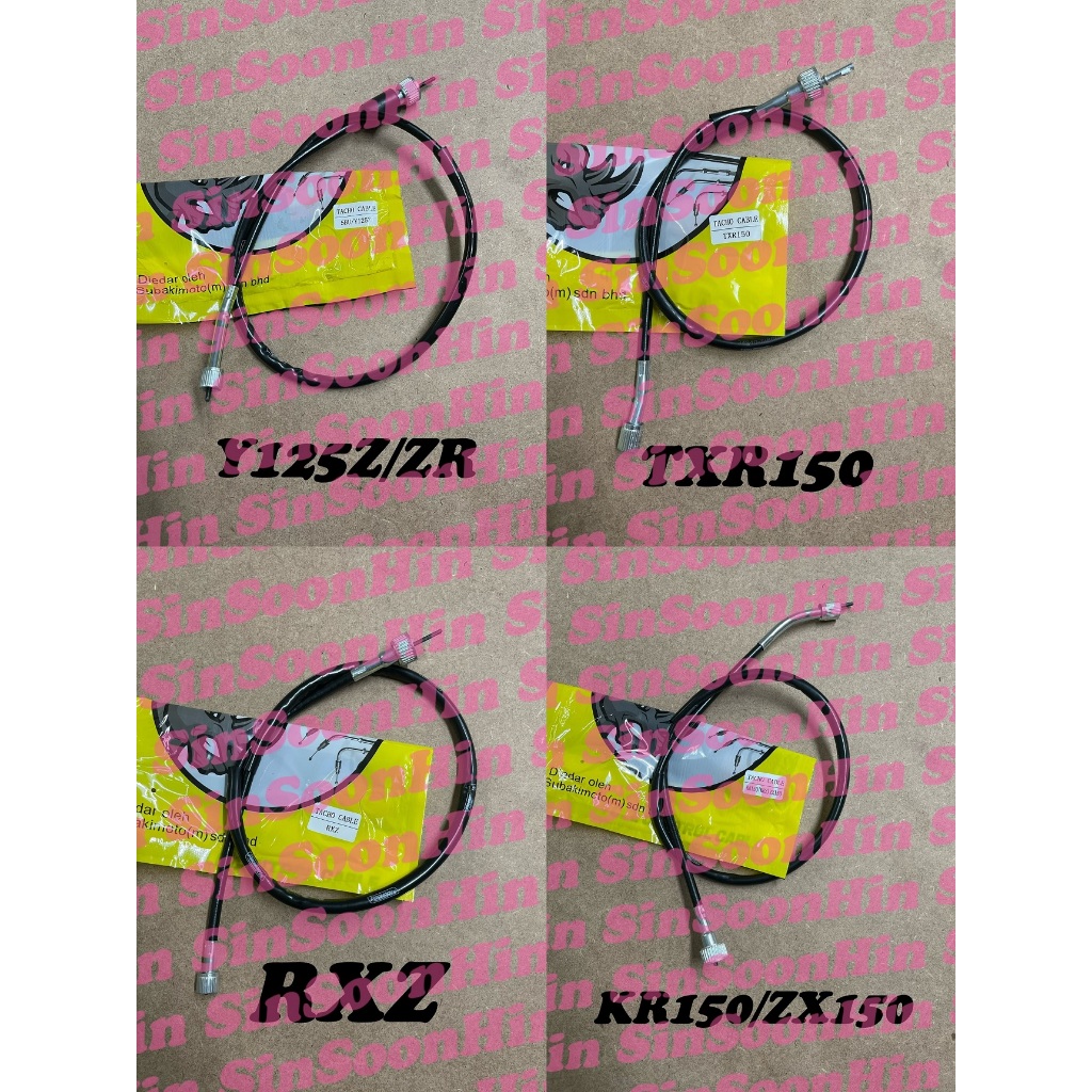 TACHO CABLE RXZ-NEW Y125Z TXR ZX/KR150 # tali rpm | Shopee Malaysia