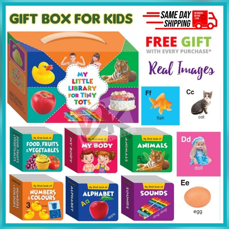 My Little Library For Tiny Tots | Board Book For Babies | Kids ...