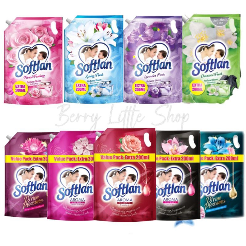 [READY STOCK]Softlan Liquid Refil Pack（ 800ml/1.4liter） | Shopee Malaysia