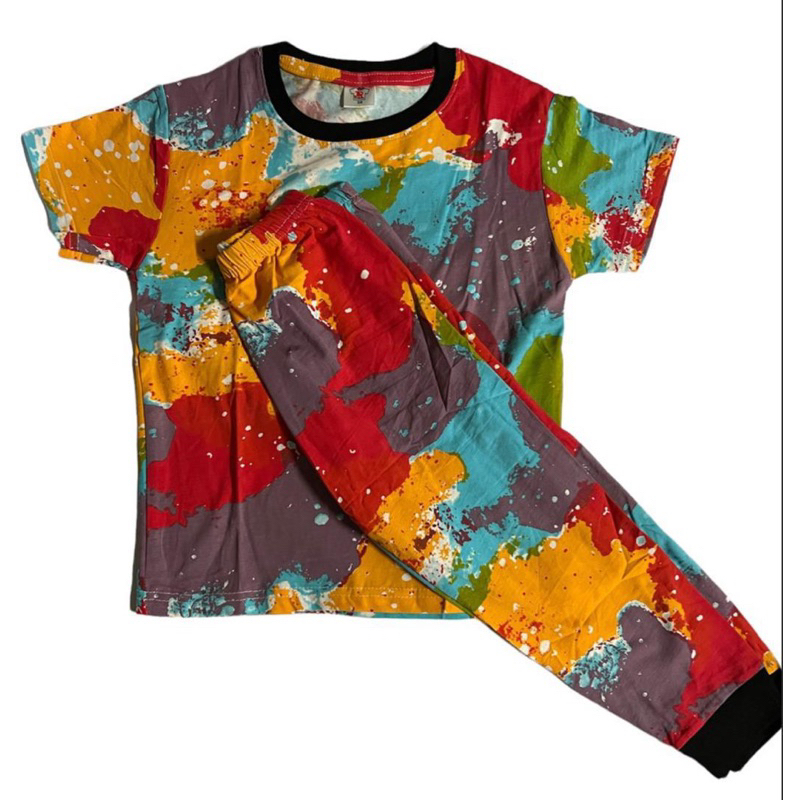 Kids pyjamas (colourful) | Shopee Malaysia
