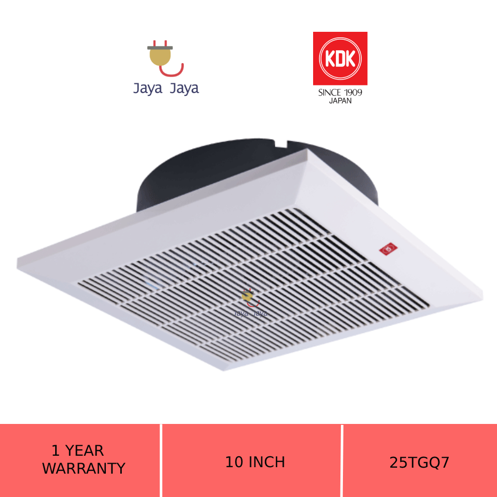 KDK Ceiling Ventilating Fan 25TGQ 25-TGQ (25CM/10”) | Shopee Malaysia