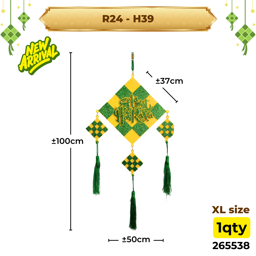 SUPERSAVE Selamat Hari Raya Banner Decoration Hiasan Pintu Rumah ...