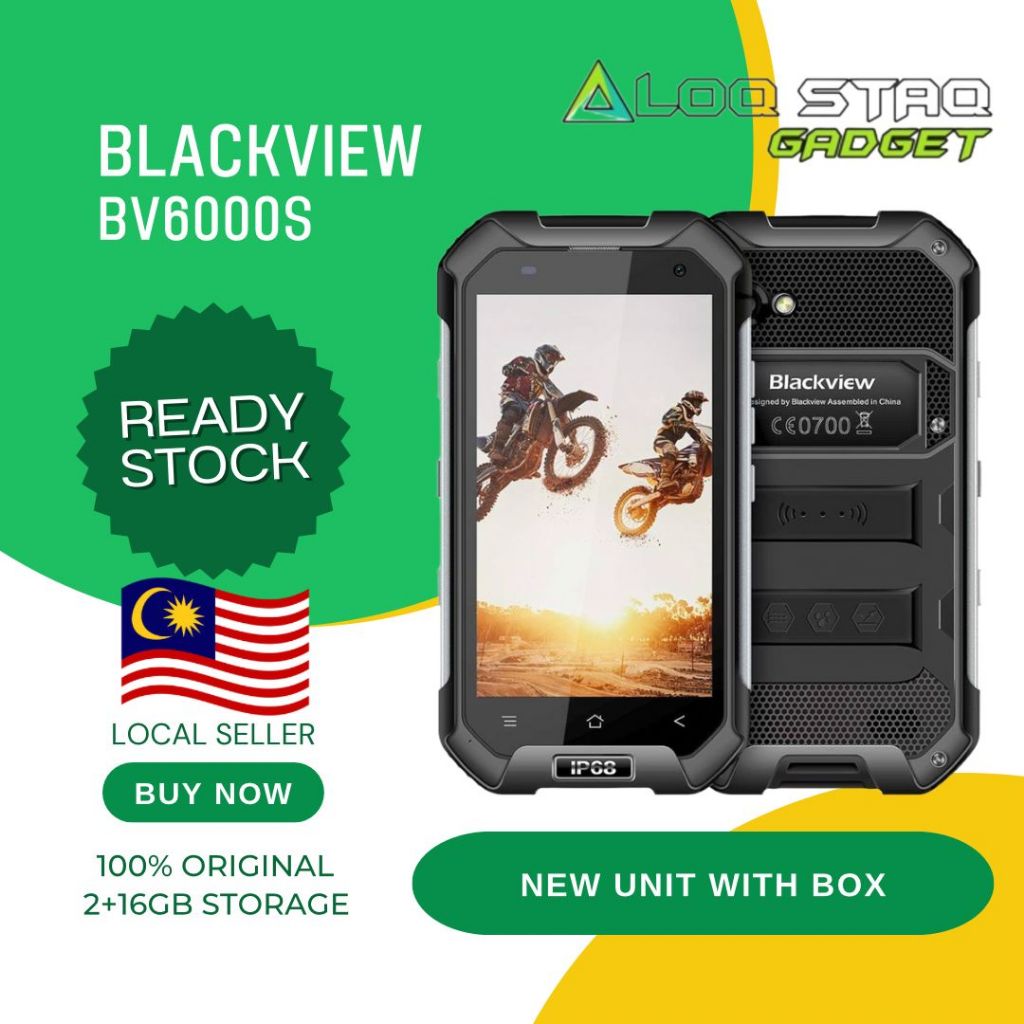 Blackview BV6000s, BV4900s RUGGED PHONE Android 7.1 4.7HD Waterproof ...