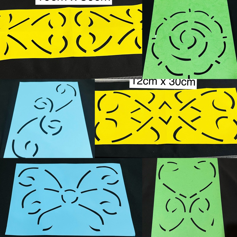 Acuan Corak Burie / Cuan corak buriek / Borneo Motif / corak selampai ...