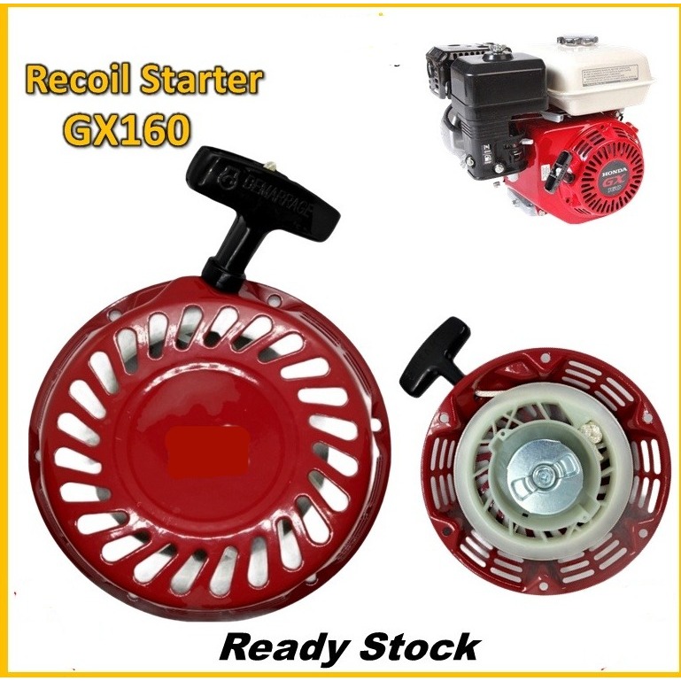 Recoil Starter Assembly Fit Gx160 5.5hp 6.5hp 7.0hp Engine | Shopee ...