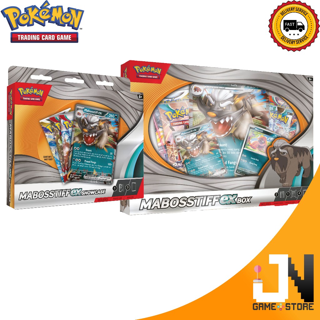 Pokemon TCG Mabosstiff EX Box / Showcase Collection (NEW) | Shopee Malaysia