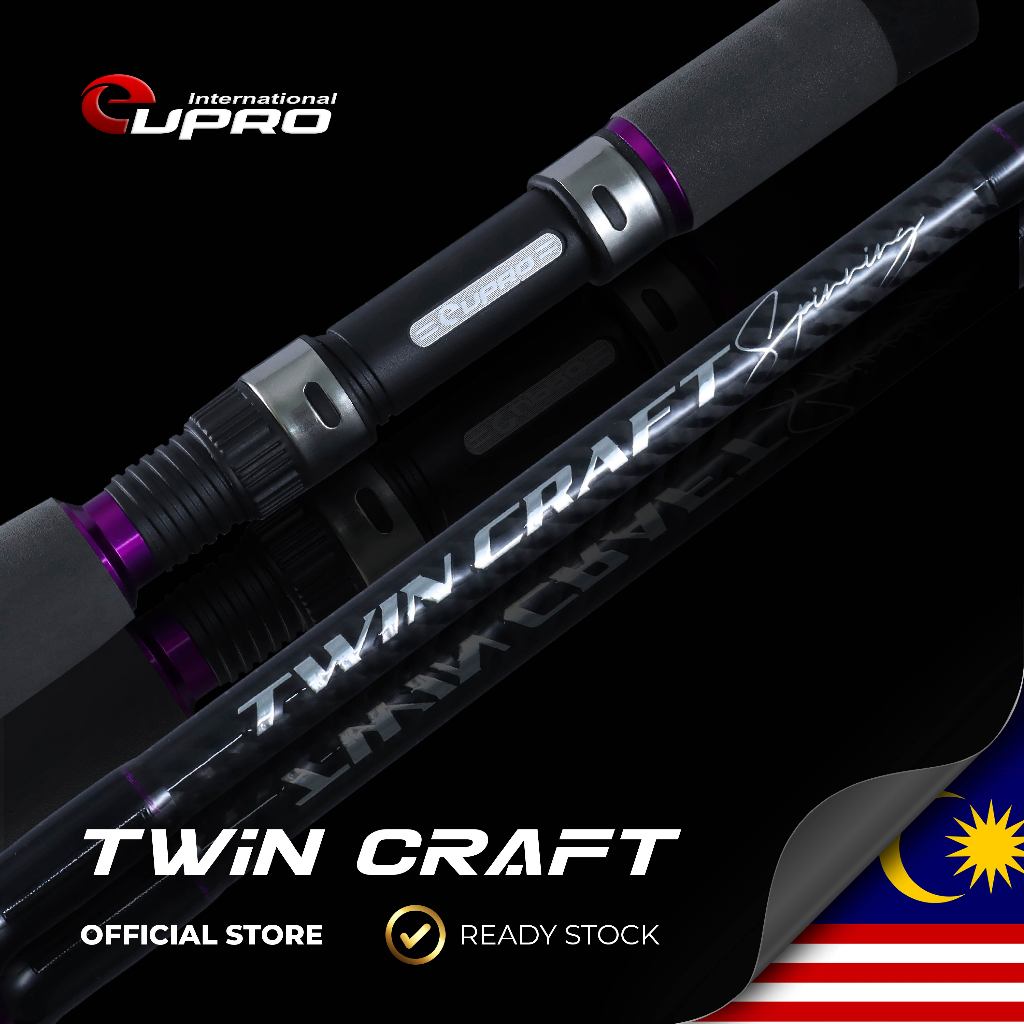 Eupro Twin Craft XDG2 (Spinning Rod 2 Pieces Freshwater Fishing Rod ...