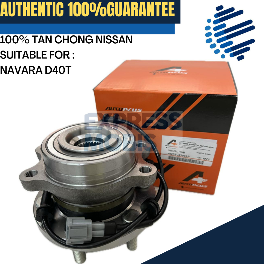 TAN CHONG NISSAN NAVARA D40T FRONT WHEEL HUB BEARING 40202-JR70CAP ...
