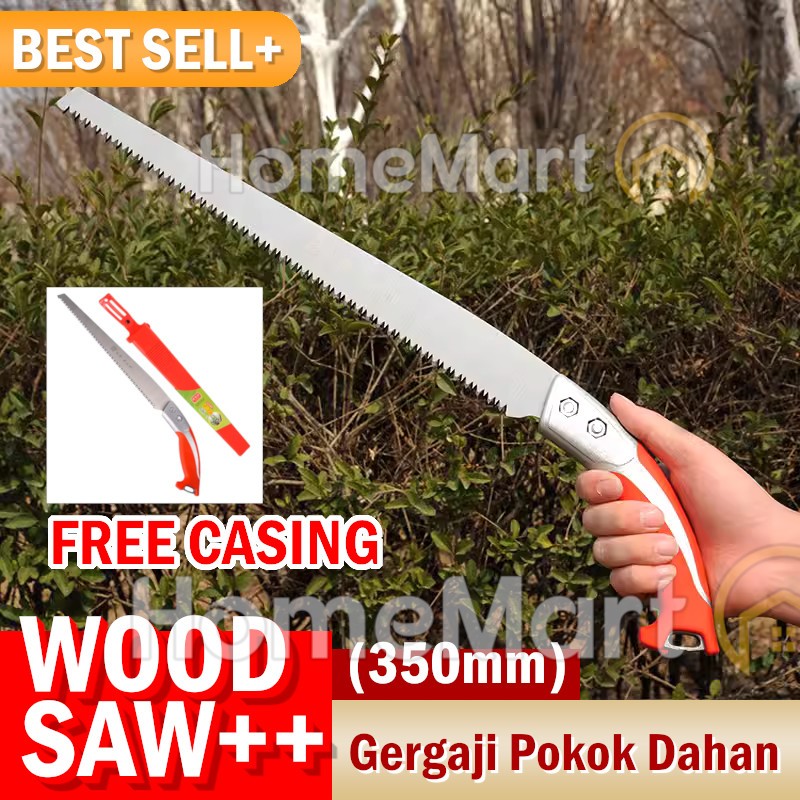 【FREE CASING】350mm Potong Pemotong Gergaji Pokok Dahan Kayu Tangan ...