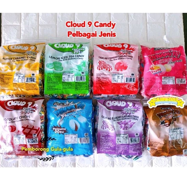 Cloud 9 Candy 330pcs +- / Bag | Shopee Malaysia