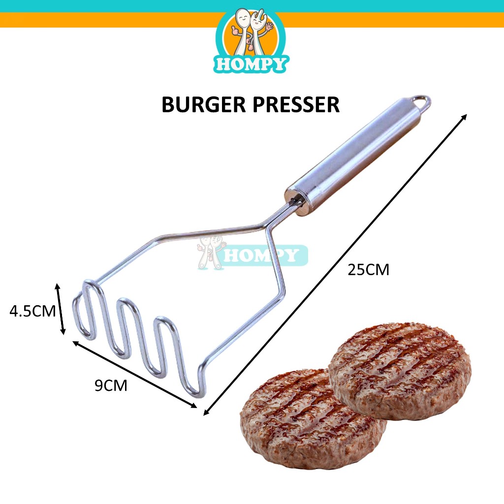 BARANG STALL BURGER/KUALI BURGER BULAT/KUALI SEGI EMPAT/BURGER PAN ...