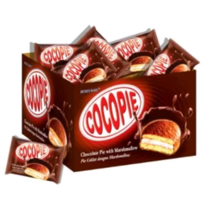 Mum's Bake Cocopie Marshmallow Cake (Chocolate) 25g x 24pcs | Shopee Malaysia