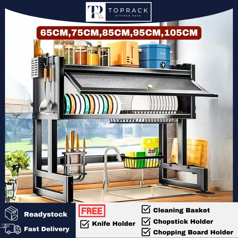Kitchen Rack Dish Rack Rak Dapur Kabinet Rak Pinggan Mangkuk Dish ...
