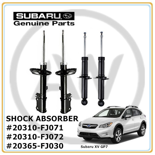Original Subaru XV GP GP7 2013-2017 Front Rear Shock Absorber [1 Pair ...