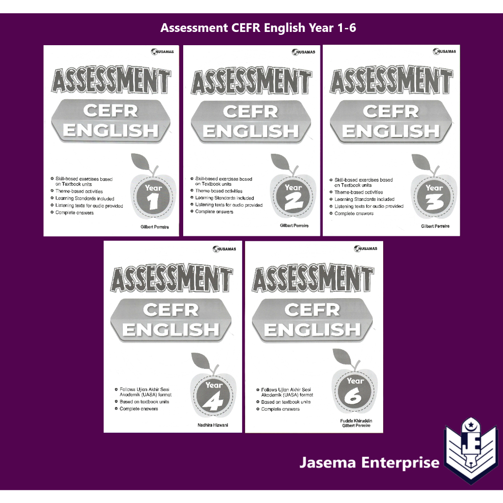Assessment CEFR English Year 1.2.3.4.5.6 | Shopee Malaysia