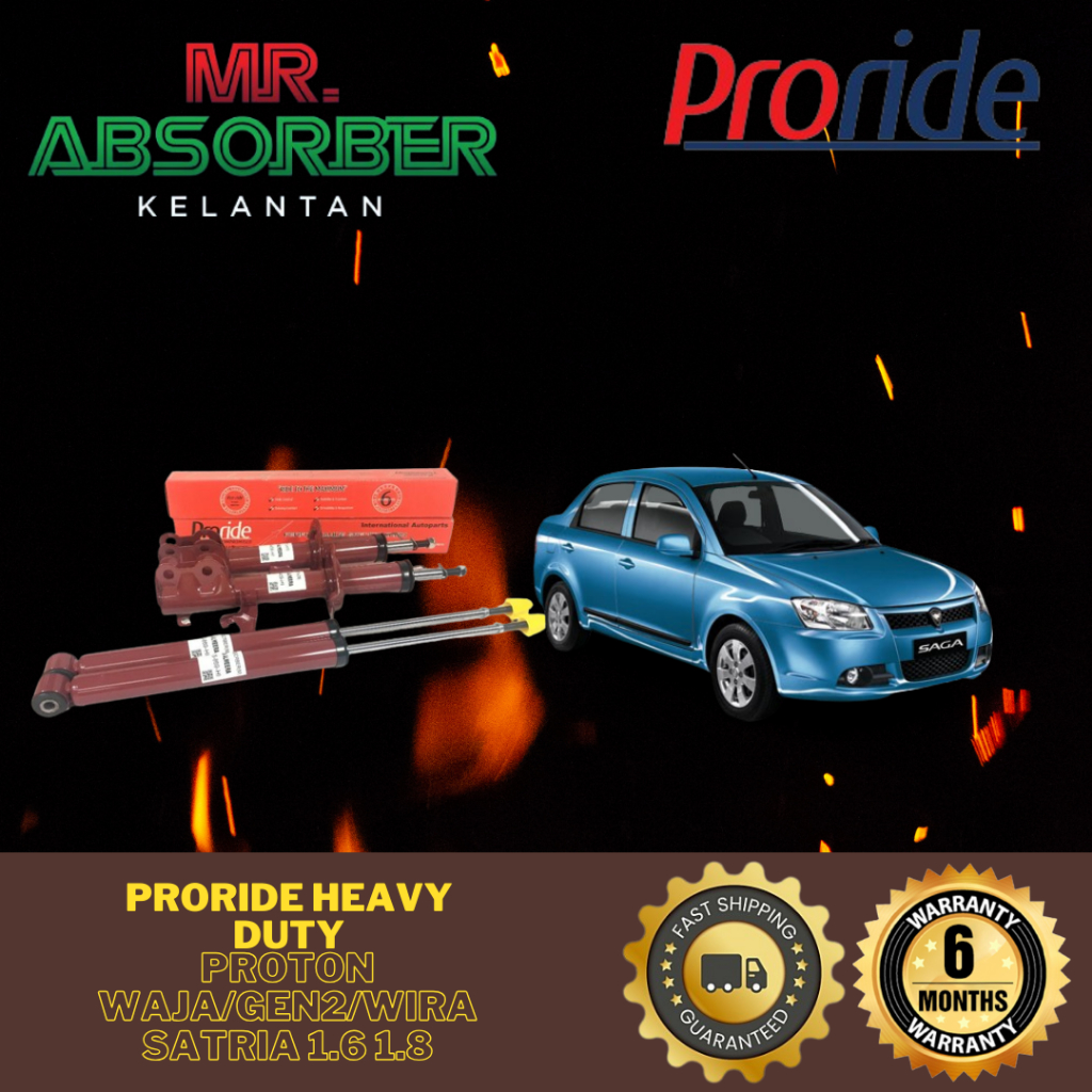 ABSORBER PRORIDE HEAVY DUTY PROTON GEN2/WAJA SET | Shopee Malaysia