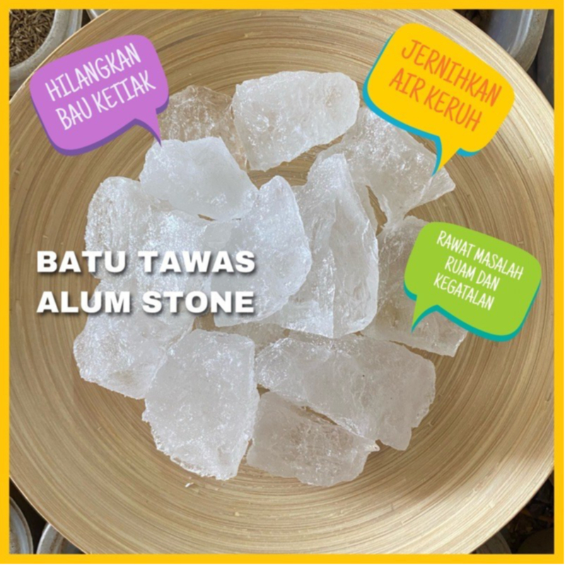 Tawas Batu @ Alum Stone 250gm/500gm packing ready stock | Shopee Malaysia